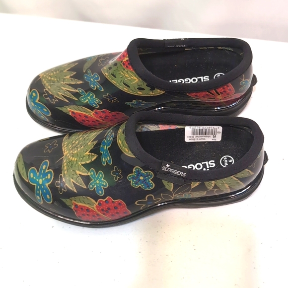 Sloggers | Shoes | Womens Sloggers Waterproof Midsummer Black Garden ...